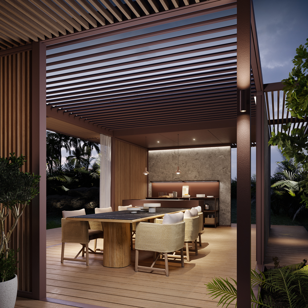 Exterior Shades - Meco Shades